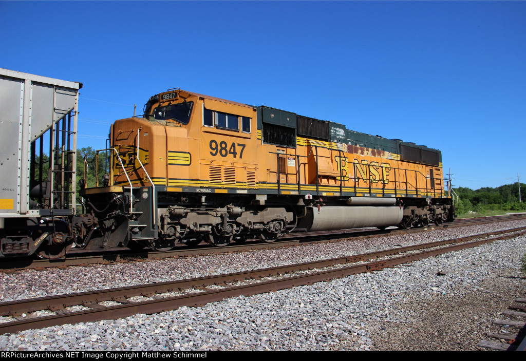 BNSF 9847 - DPU